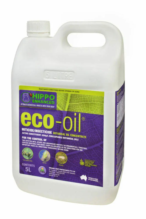 Eco-Oil Organic Miticide & Insecticide 5L - Bonnyrigg Produce ...
