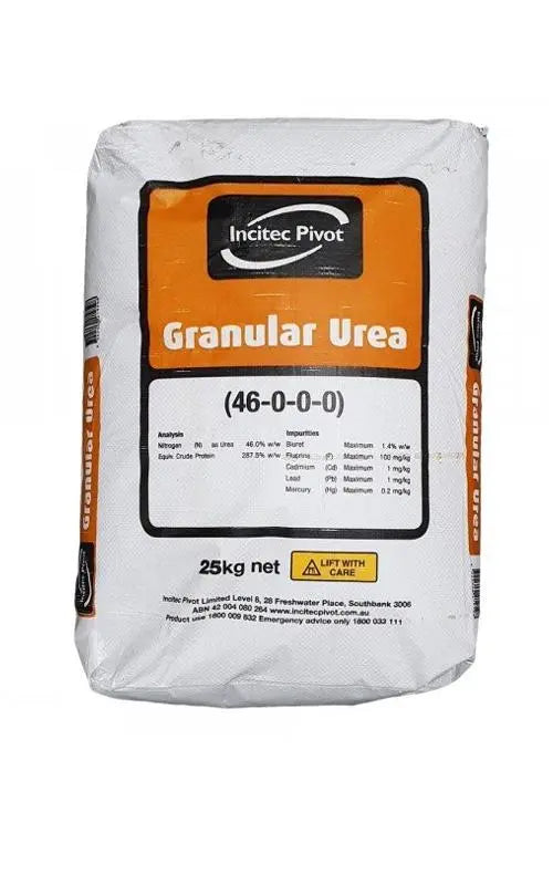 Incitec Pivot Granular Urea 25kg – HighEfficiency Nitrogen Fertilizer ...