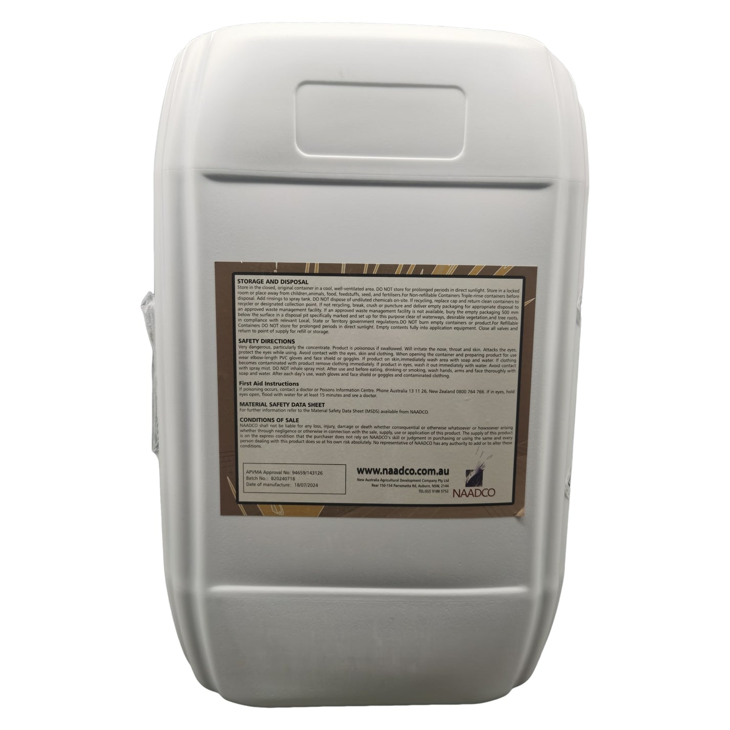 Paraquat 250 Herbicide 20L | Fast Acting Weed Control Solution ...