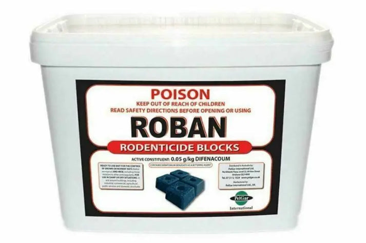Roban Rodenticide Blocks (rat poison )1kg - Bonnyrigg Produce ...
