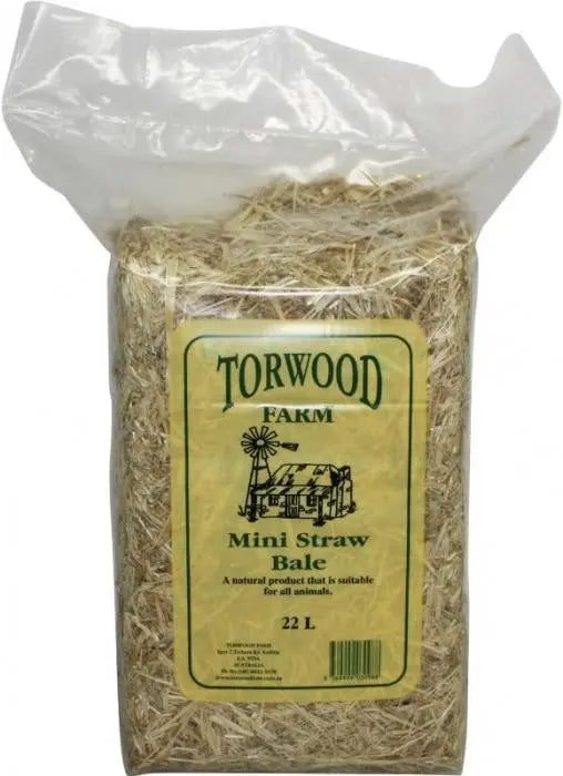 Torwood Farms Mini Straw Bale - Bonnyrigg Produce & Garden Supplies